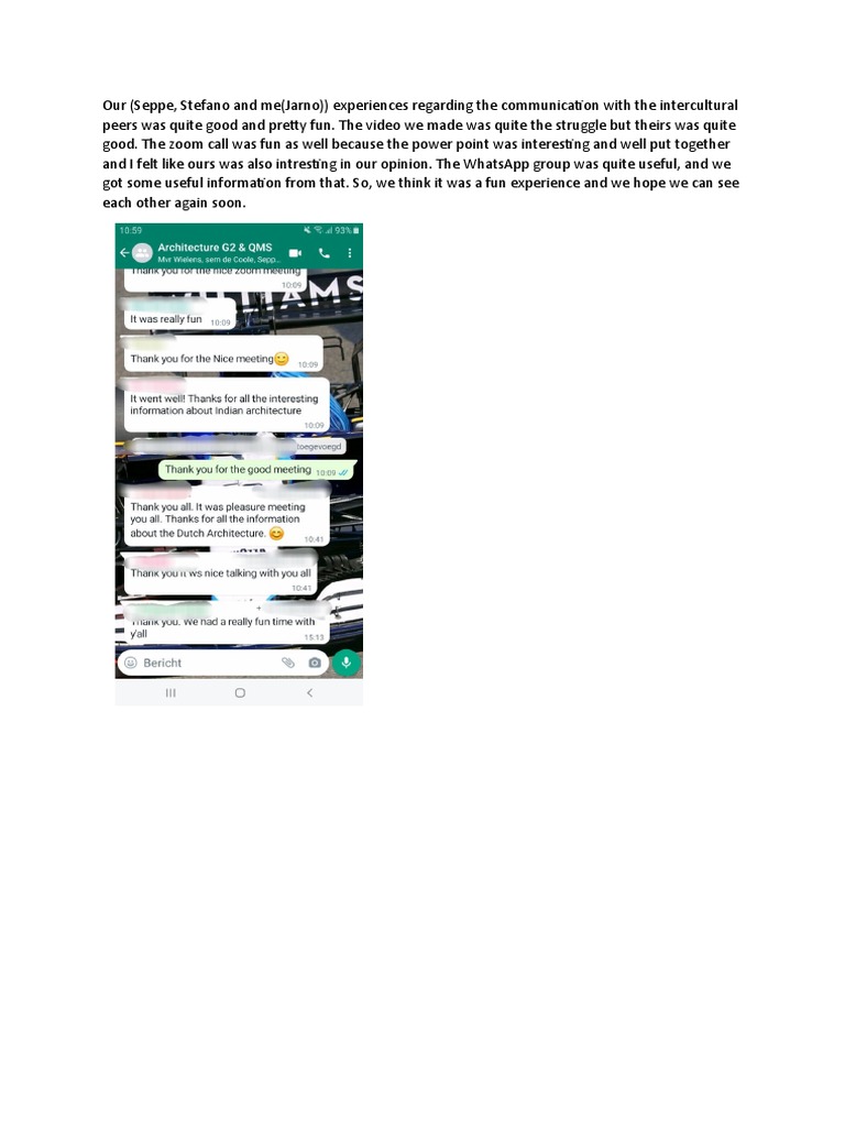 Eumind Evidence of Communication | PDF