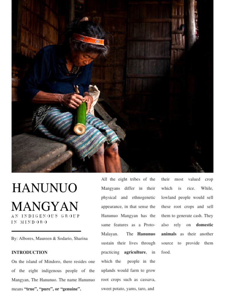 Hanunuo Mangyan Article | PDF | Basket Weaving
