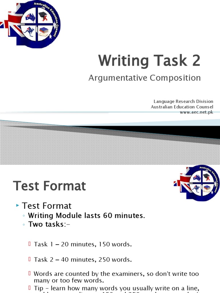 Writing Task 2 | PDF | Thought | Word