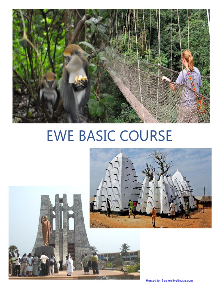 Peace Corps Ewe Basic Course | PDF | Verb | Plural