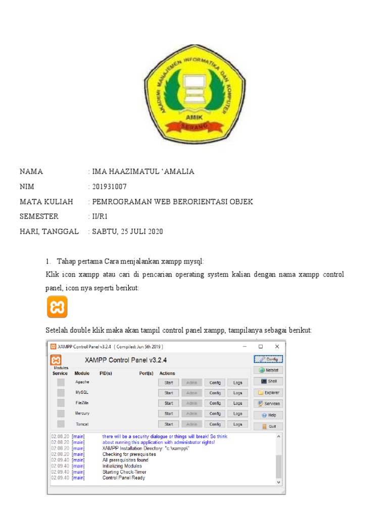 UAS Pemrograman Web Berorientasi Objek | PDF