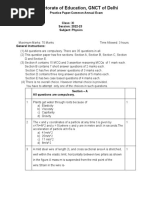 BITSAT Physics Chapter-wise Question Bank | PDF | Force | Electronvolt