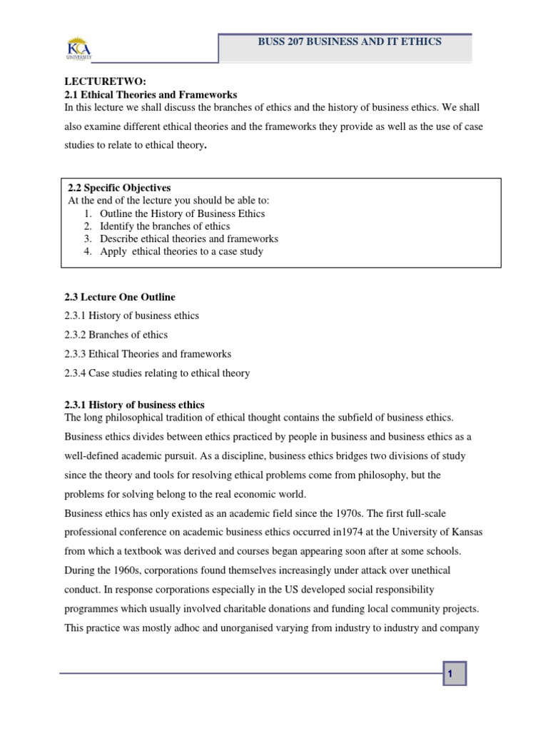 Buss 207 L2 | PDF | Utilitarianism | Morality