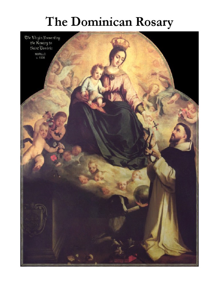 The Dominican Method of Praying The Rosary 1 | PDF | Rosary | Prayer