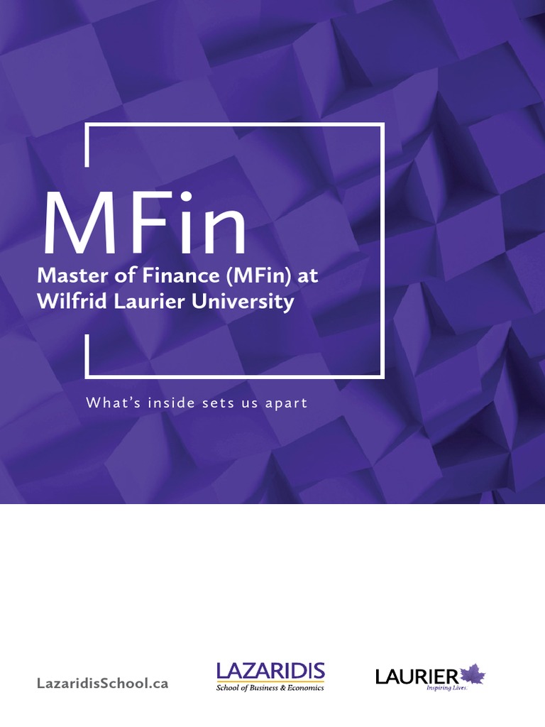 MFin Digital Brochure | Download Free PDF | Postgraduate Education | Money