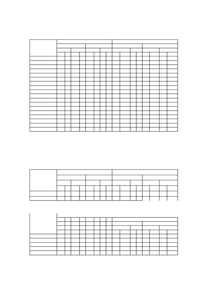 Tabulasi Format Baru | PDF
