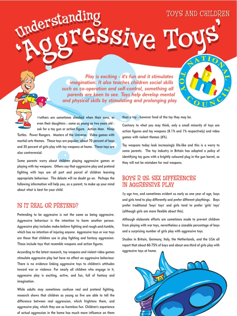 Aggressive Toys | Aggression | Toys