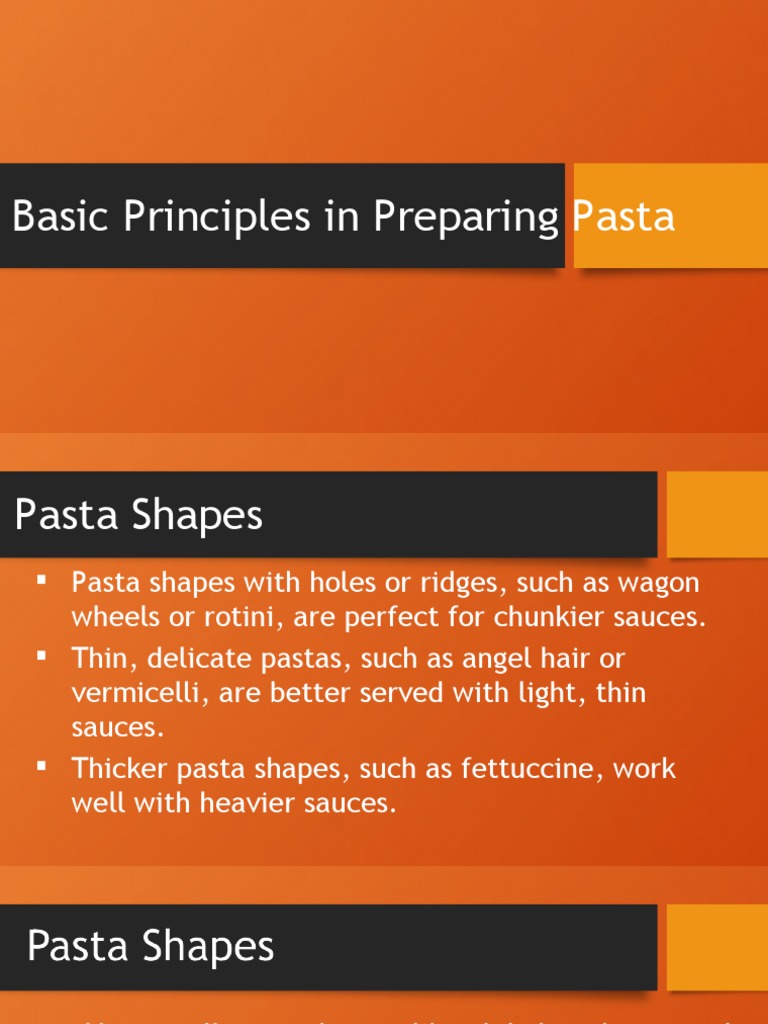 Lesson 3 Pasta | PDF | Pasta | Spaghetti
