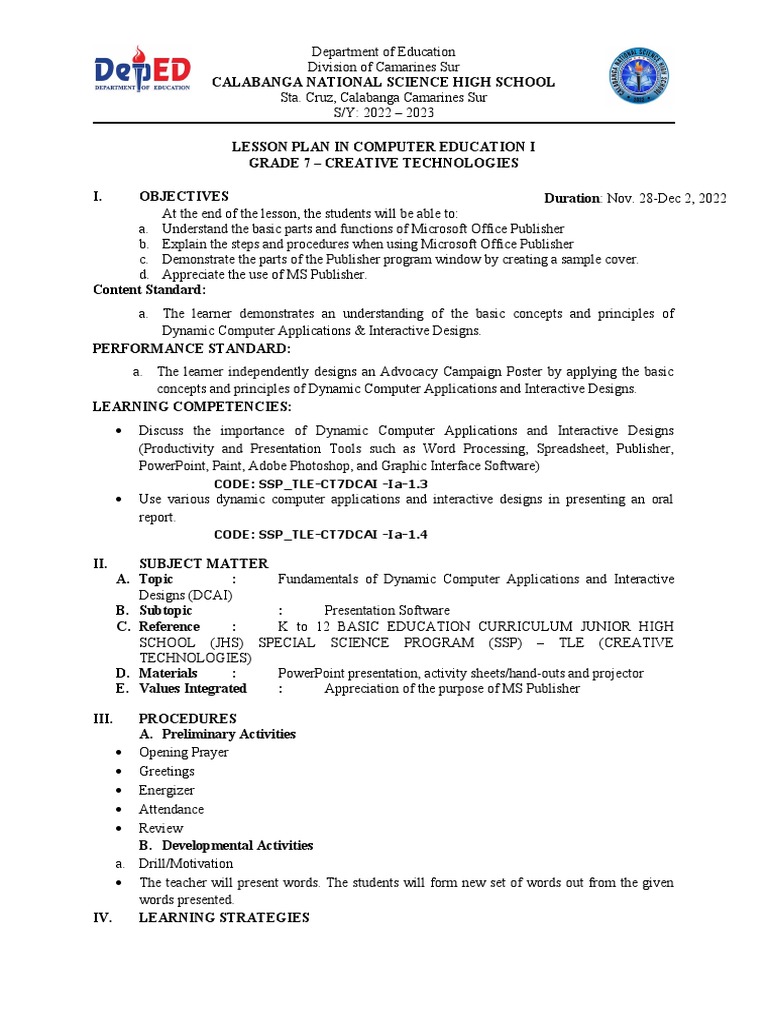 2q-Les4-Ms Pub | PDF | Application Software | Microsoft Power Point