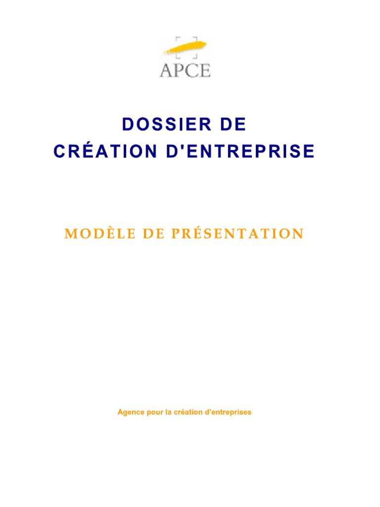 Creation Entreprise | PDF