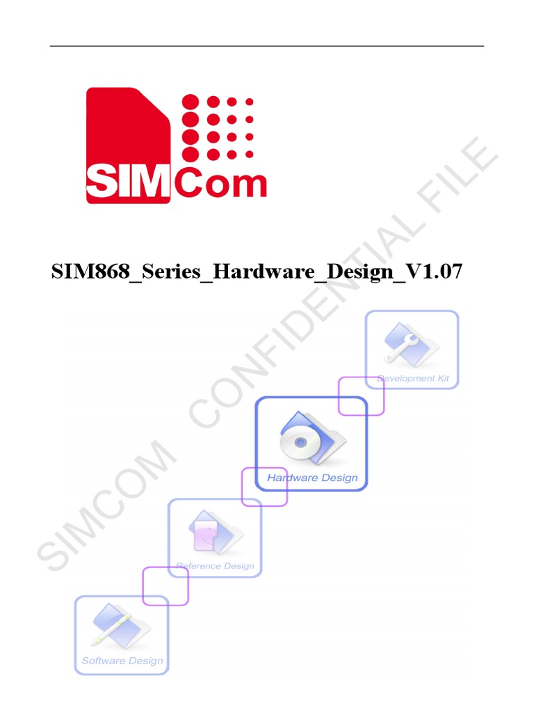 SIM868 Series Hardware Design v1.07 | PDF | General Packet Radio ...