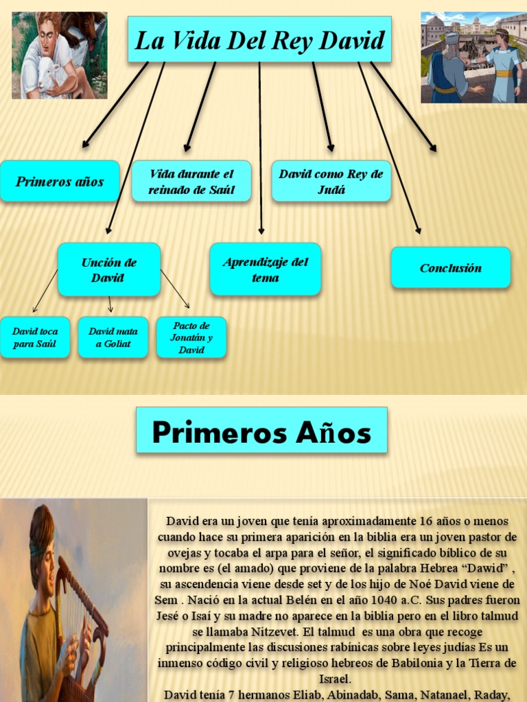 La Vida Del Rey David | PDF | David | Saulo