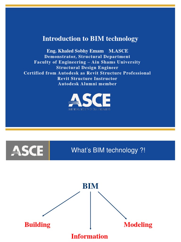 Demonstrator Structural Engineer and BIM Expert Khaled Sobhy Emam ...