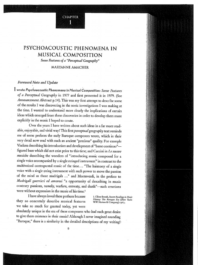 Amacher M. Psychoacoustic Phenomena | PDF Amacher M. Psychoacoustic Phenomena | PDF