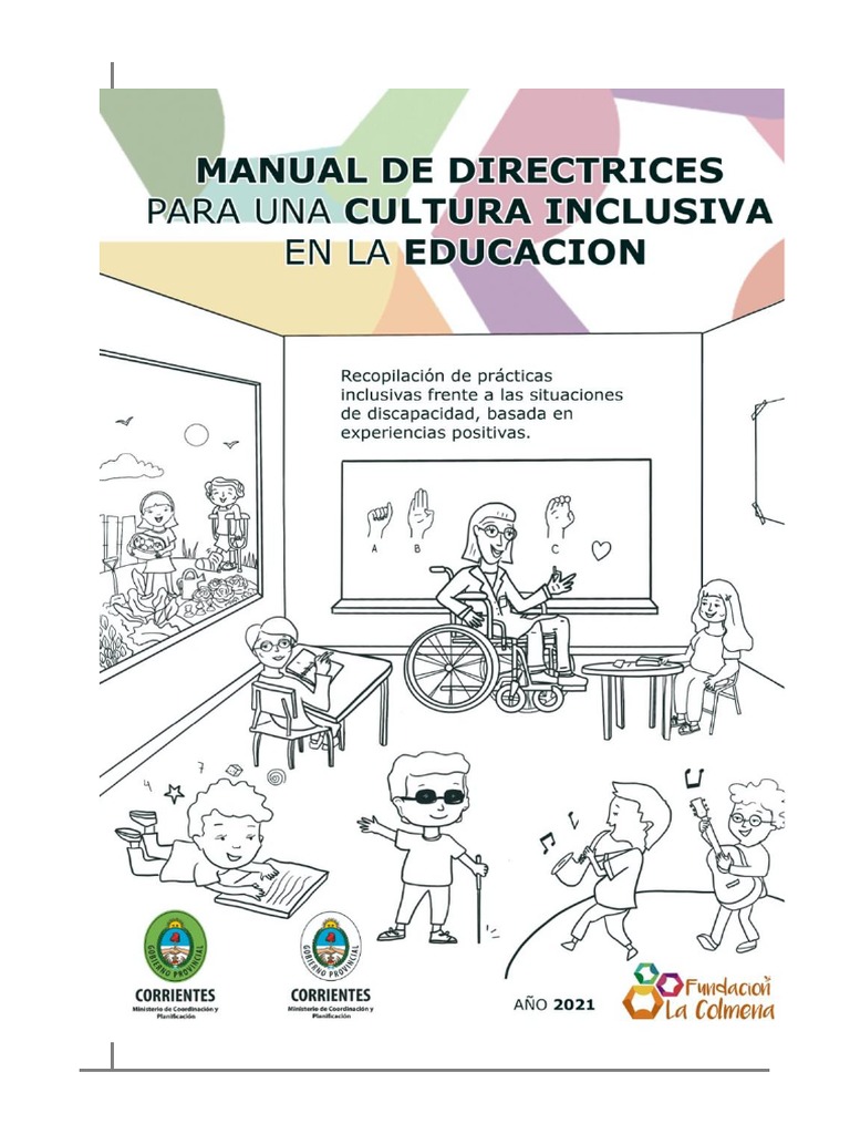 Manual Directrices Cultura Inclusiva Educacion | PDF