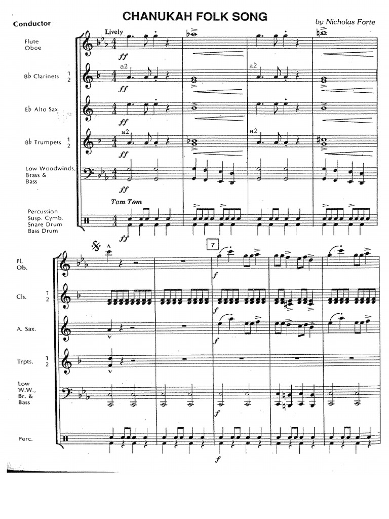 Chanukah Folk Song | PDF