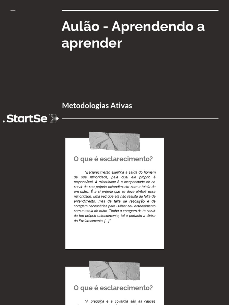 Modulo Extra Aprendendo A Aprender | PDF | Aprendizado | Conhecimento