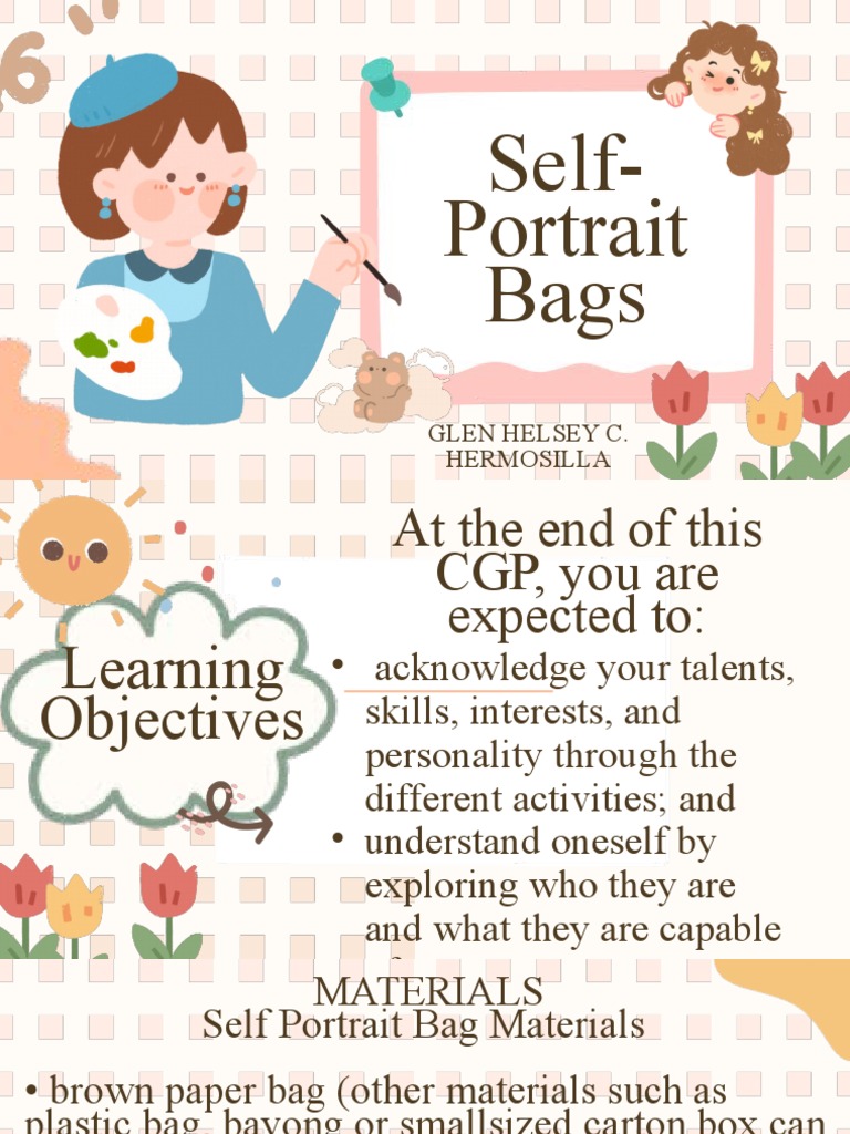 Self-Portrait Bag Project Guide | PDF