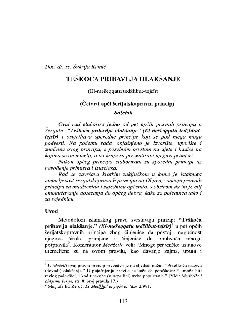 Sukrija Ramic Zbornik Radova04 | PDF