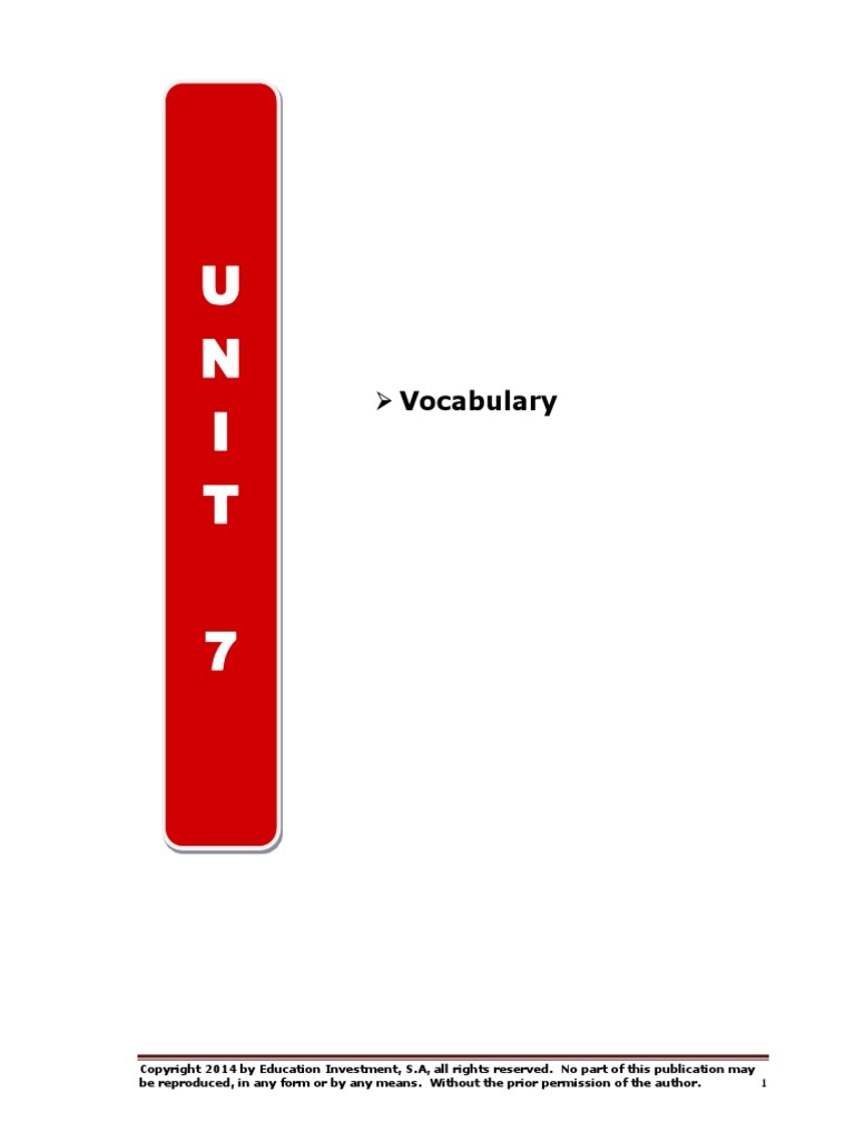 Vocabulary 7 - b2.mp4 | PDF