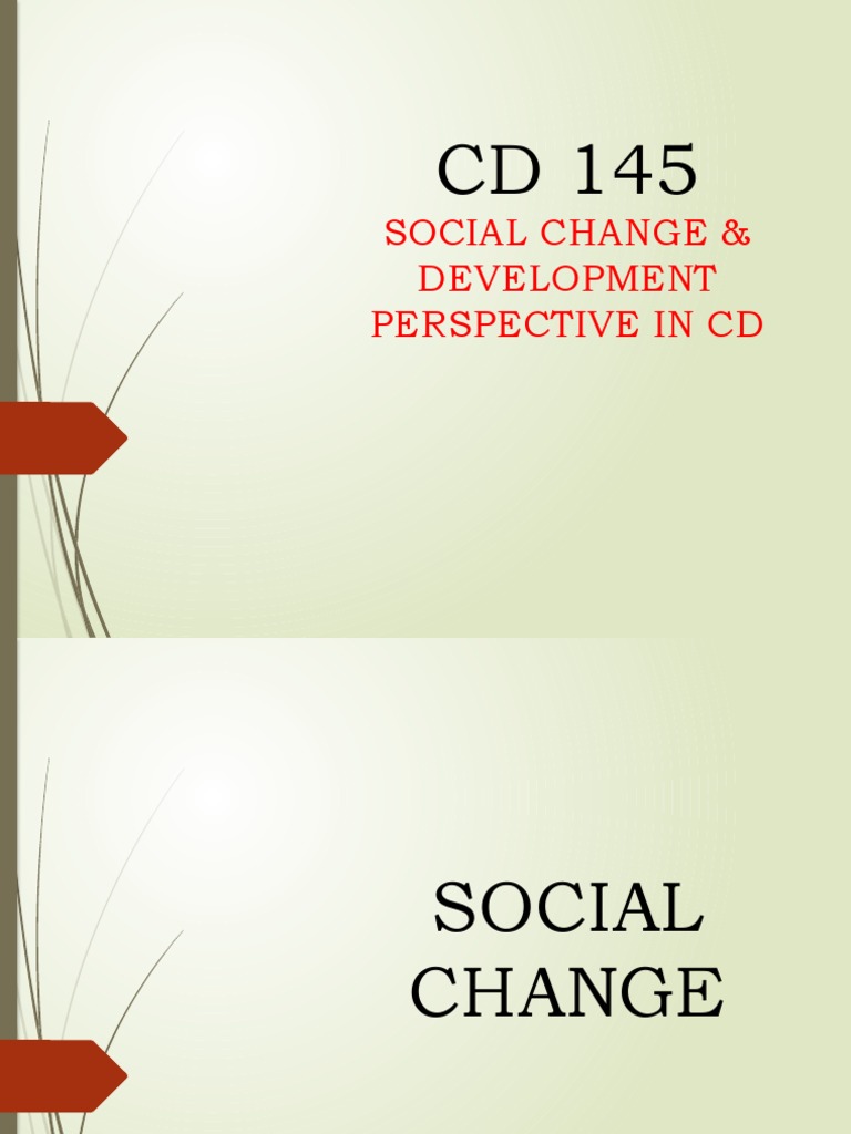 Social Change and Development Insights | PDF | Economic Development ...