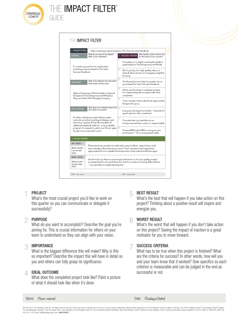The Impact Filter | PDF | Cognition