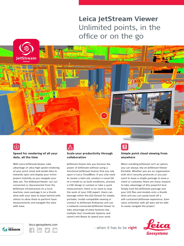 Leica JetStream Viewer DS 868211 0720 en LR | PDF | Cloud Computing | 3 ... Leica JetStream Viewer DS 868211 0720 en LR | PDF | Cloud Computing | 3 ...