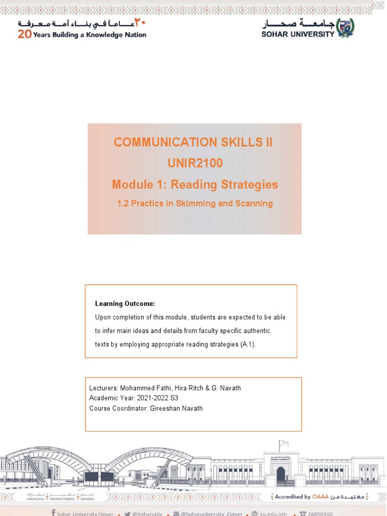 1.2 Skimming and Scanning Practice. | PDF | Stress (Biology) | Speed ...