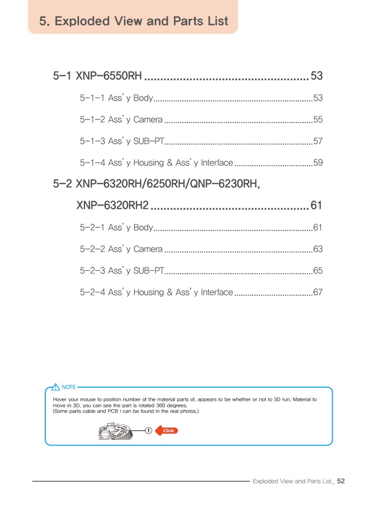 XNP-6550RH Parts and Assembly Guide | PDF | Machines | Manufactured Goods