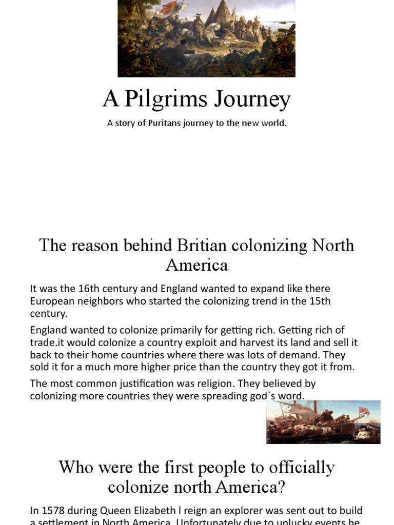 A Pilgrim's Journey Hw2 Anas SAMIR 8C | PDF | Atlantic Slave Trade ...