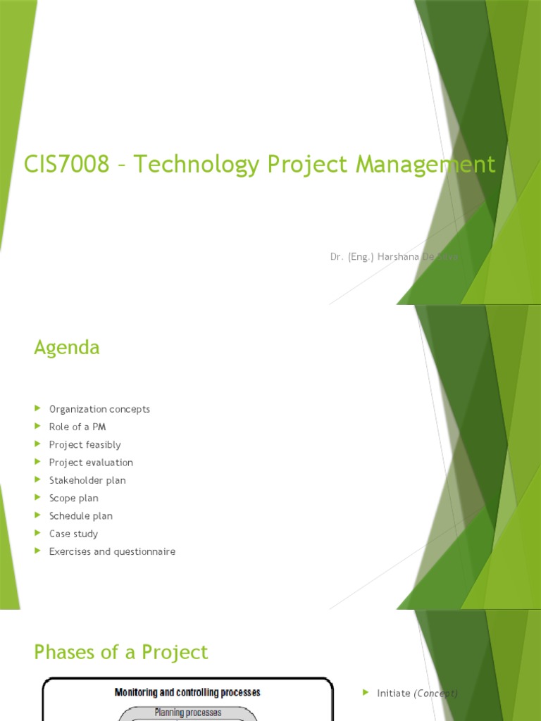 CIS7008 Technology Project Management Session 3 4 | PDF | Net Present Value | Internal Rate Of ...