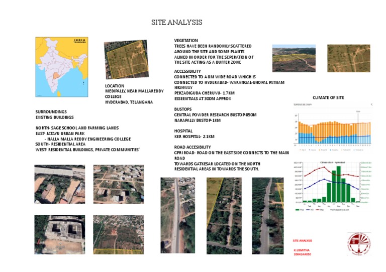 Site Analysis of Medical College | PDF | Urbanization | Earth Sciences