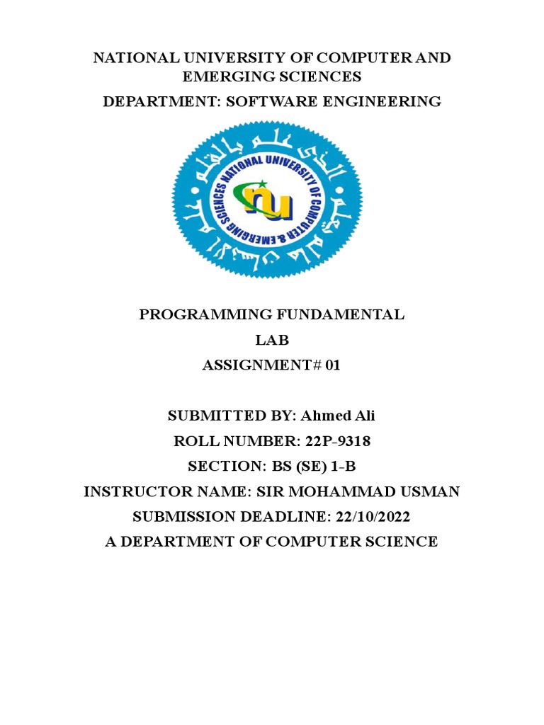 Programming Lab Assignments | PDF | Parameter (Computer Programming) | Computer Programming