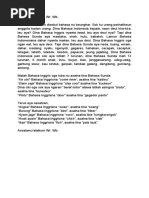 Materi Lomba Borangan Bahasa Sunda | PDF | Seni & Disiplin Bahasa