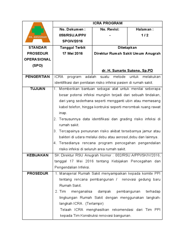 Spo Icra Program | PDF
