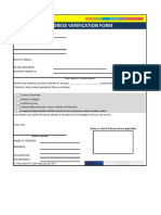 Passport Police Verification Form | PDF | Identity Document ...