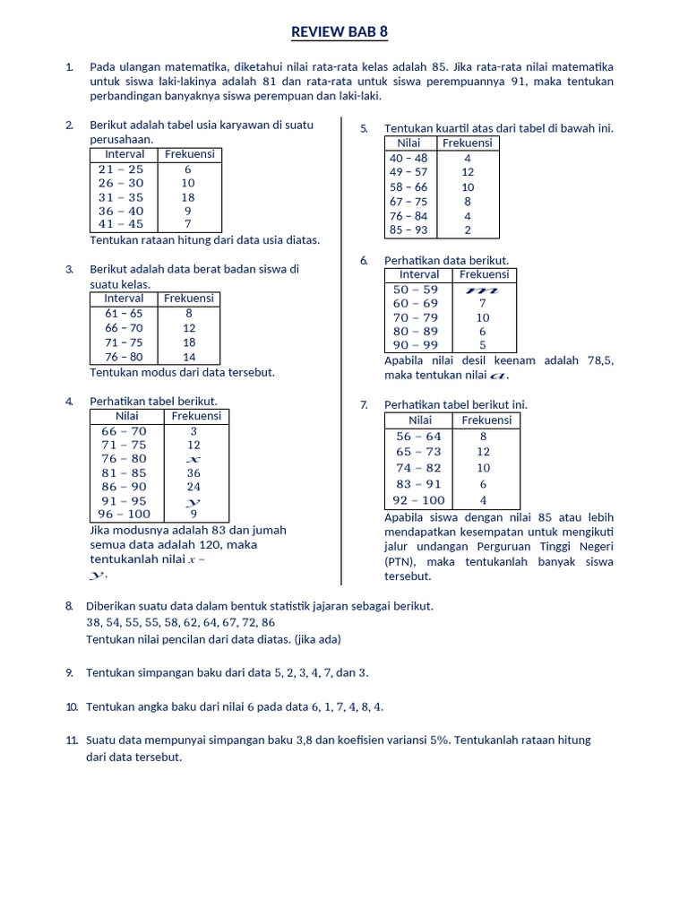 Review Bab 8 | PDF