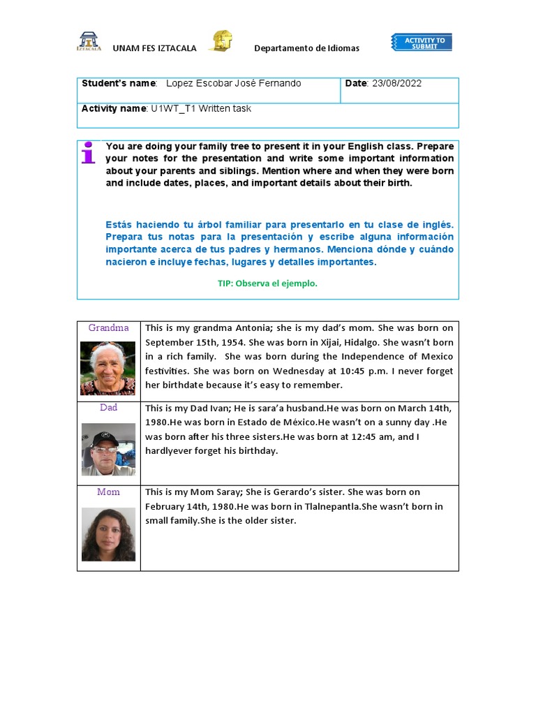 L3 U1 Written Task | PDF