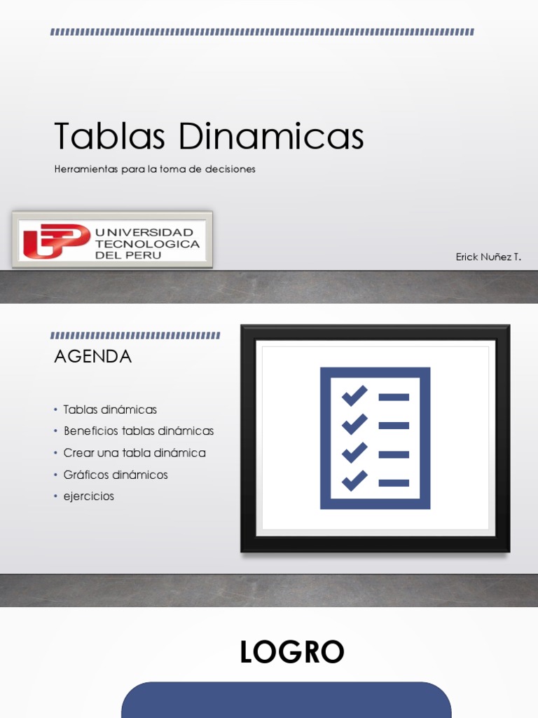 Tablas Dinamicas | PDF