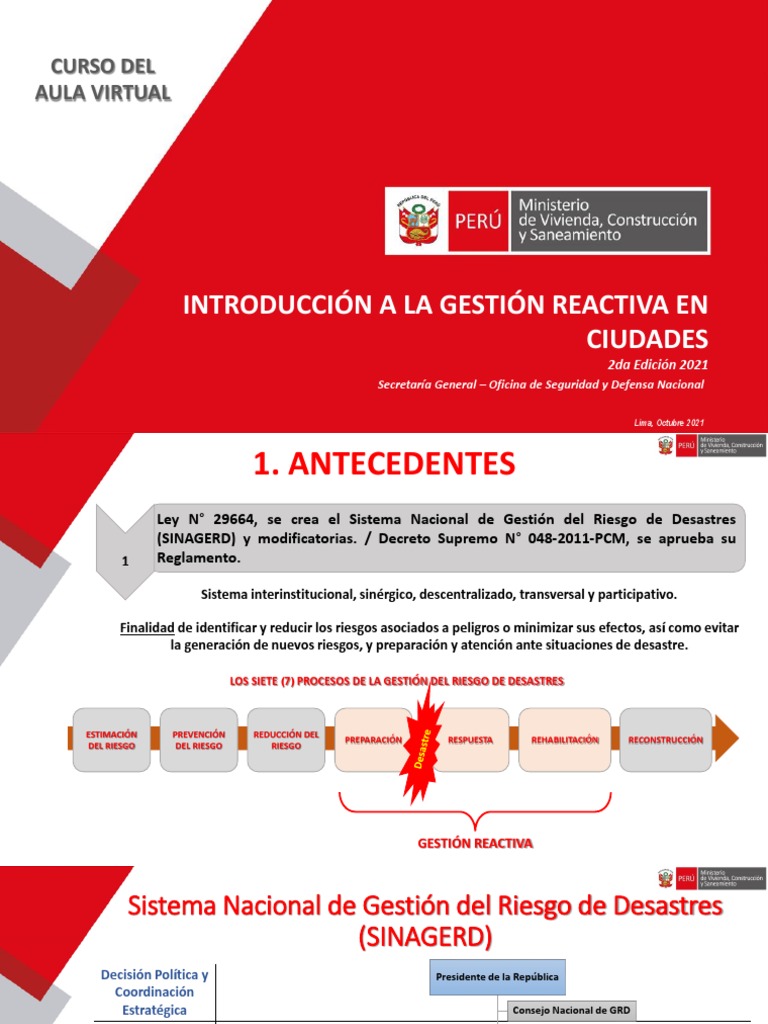 PPT Igrc | PDF | Reducción de Desastres | Agua