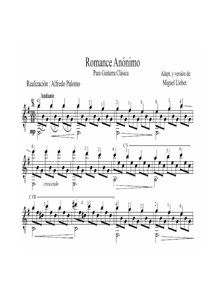 Romance Anónimo | PDF