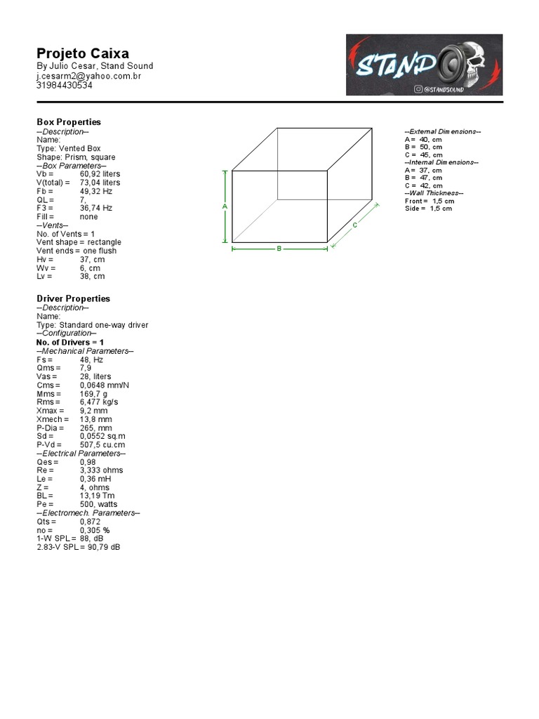Projeto 1 | PDF | Audio Engineering | Electronics