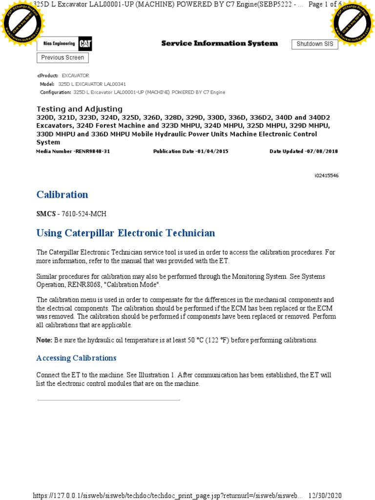 Calibration | PDF | Calibration | Equipment