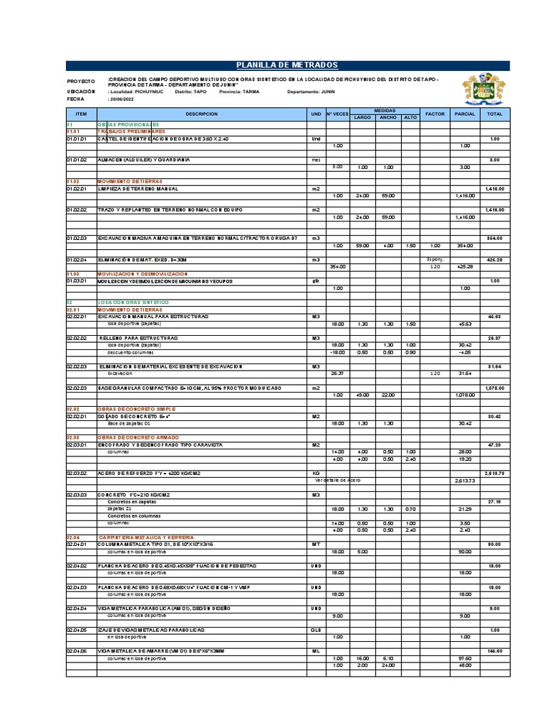 Metrados - Losa | PDF | Diseño arquitectonico | Arquitectura