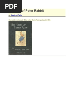 Peter Rabbit by Beatrix Potter | PDF | Peter Rabbit