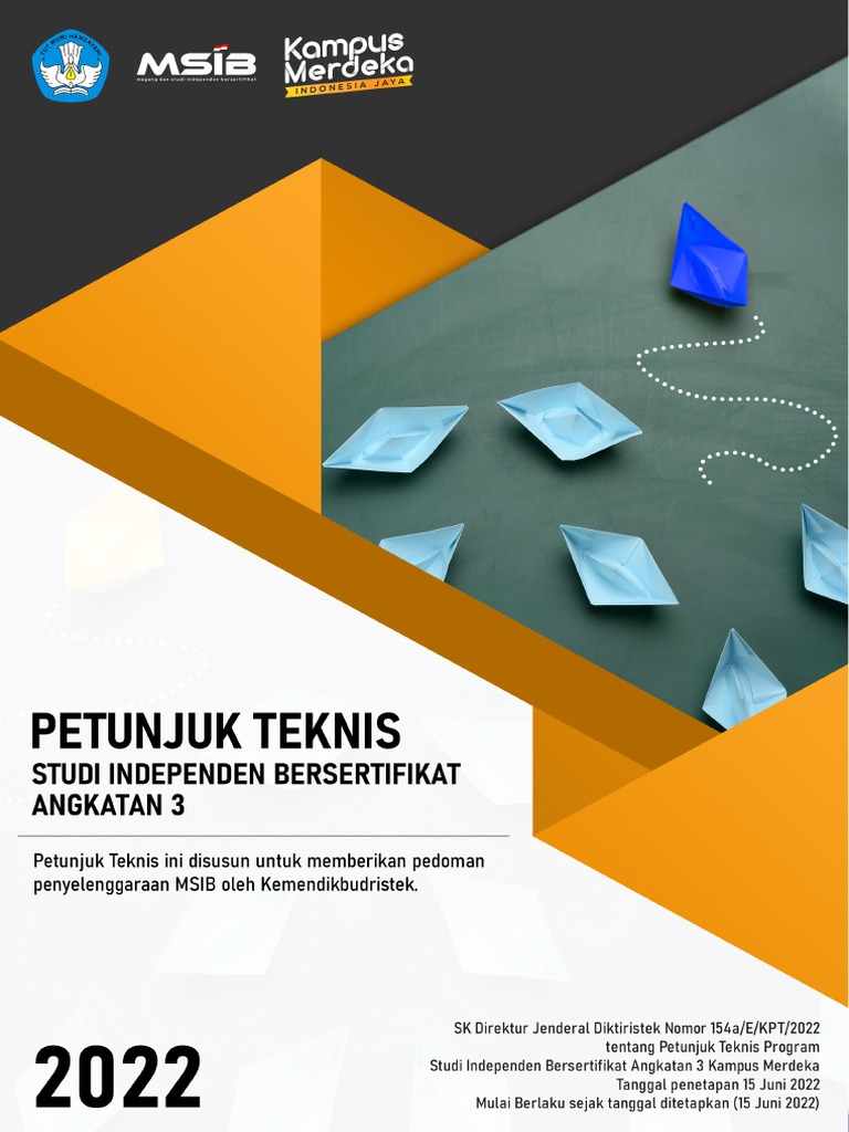 Juknis Studi Independen Bersertifikat 3 | PDF