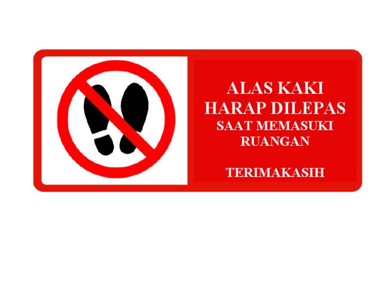 Alas Kaki Dilepas | PDF