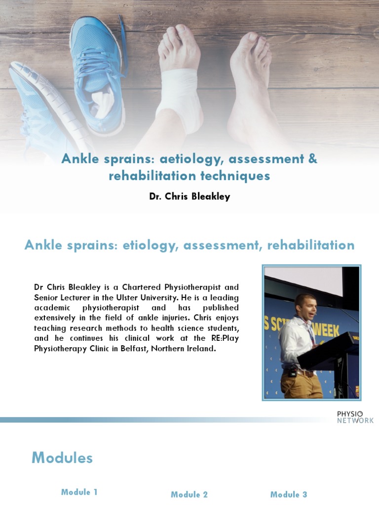 Ankle Sprain Etiology, Diagnosis and Rehabilitation | Download Free PDF | Ankle | Foot