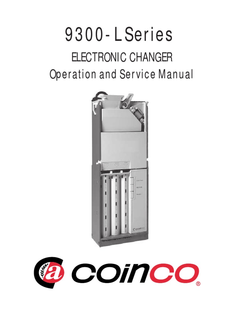 9300-L Series Coin Changer Manual | PDF | Troubleshooting | Switch