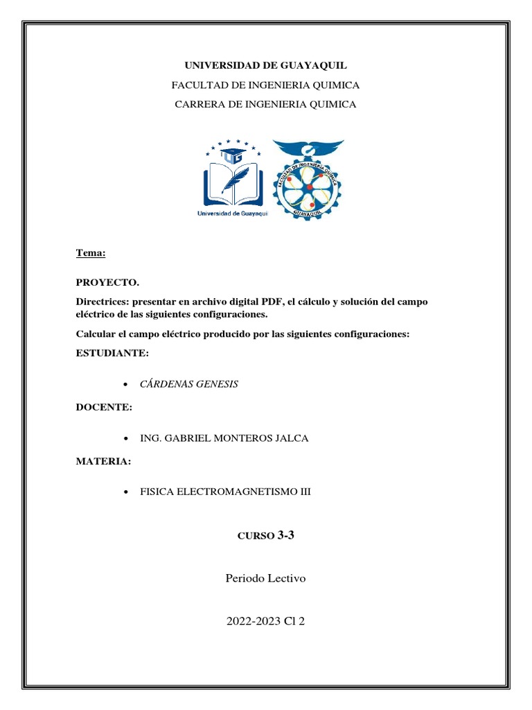 Proyecto Fisica Electromagnetismo | PDF